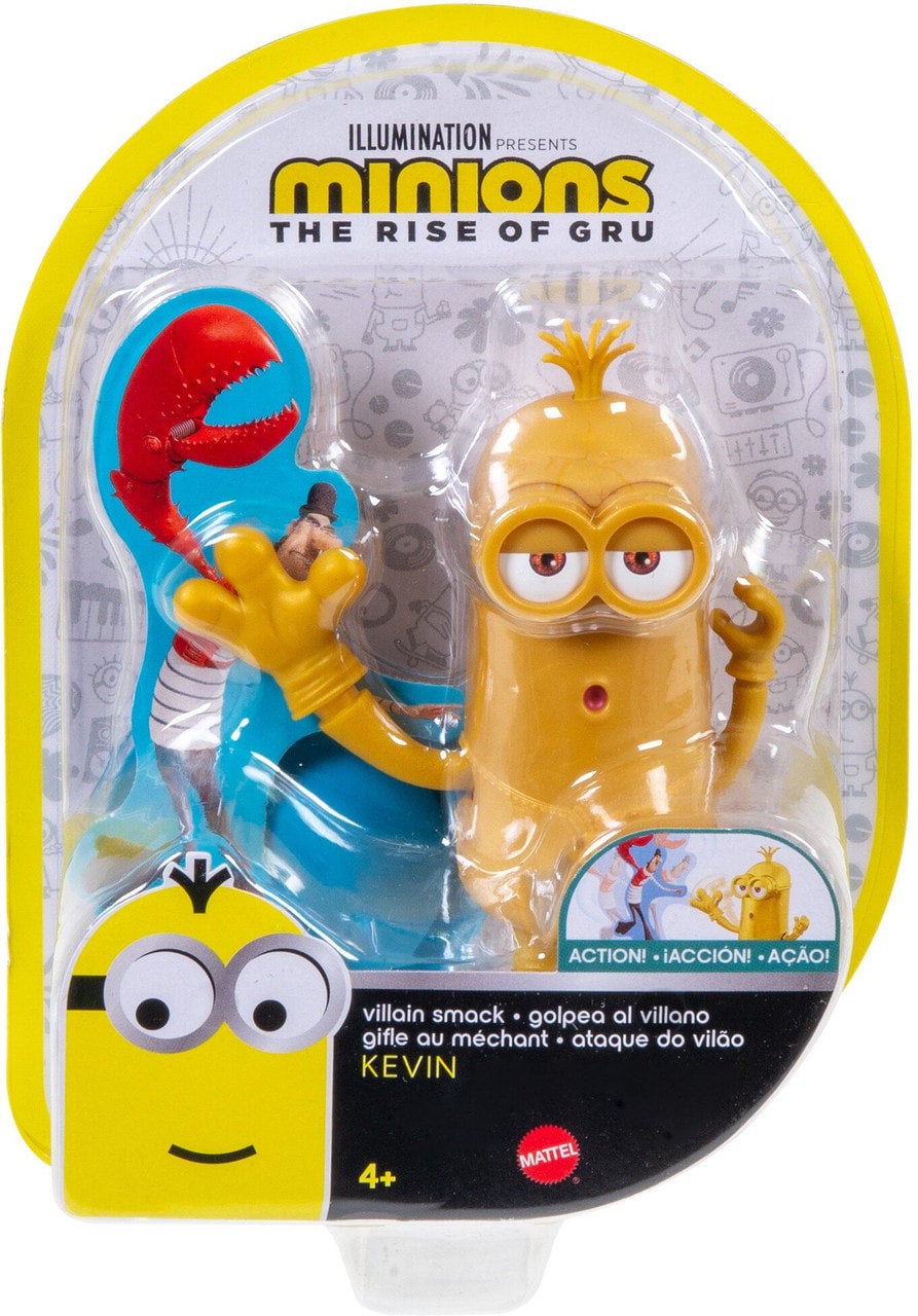 Minions The Rise of Gru Villain Smack Kevin Action Figure | GetPro Products